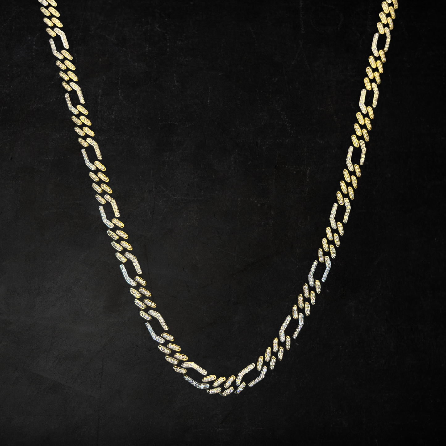 Cadena monaco con eslabon – gracejewelry.com.mx